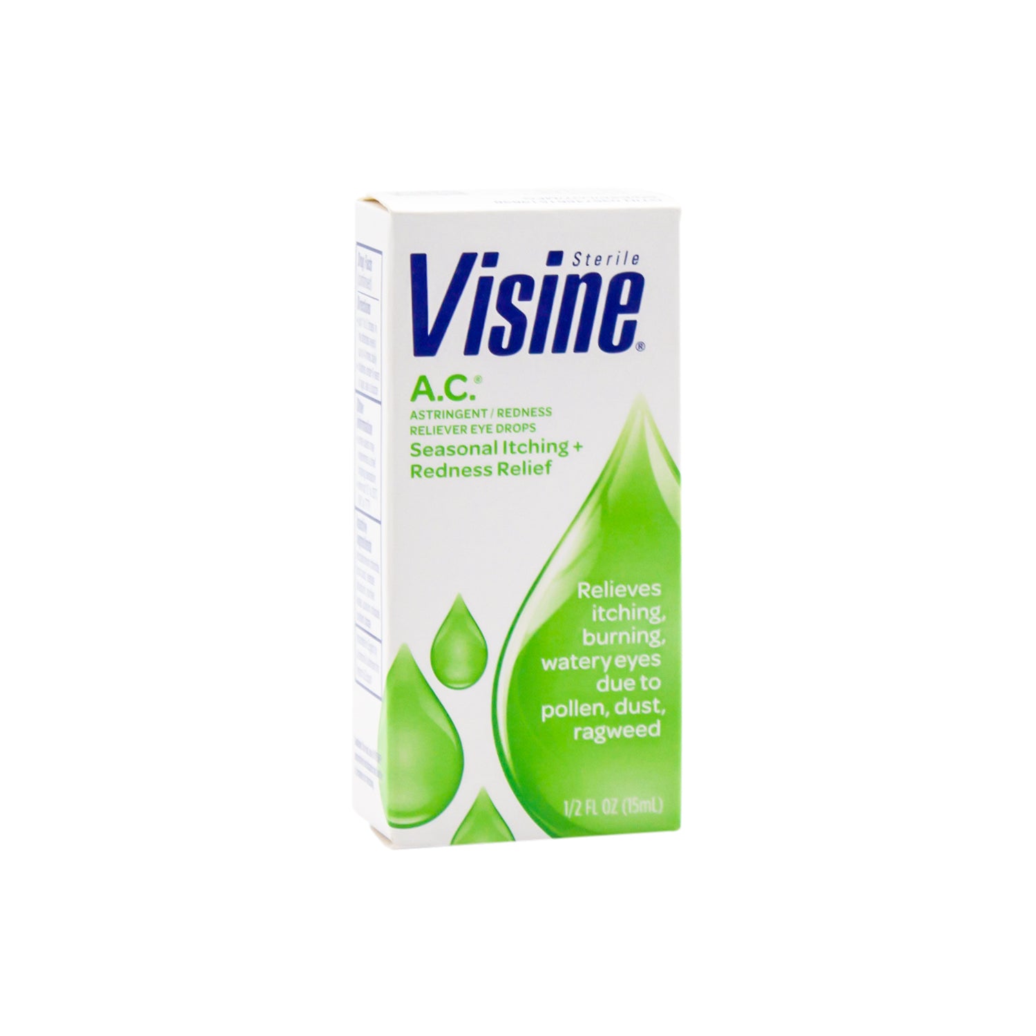 Visine A.C Sterile Itchiness & Redness Relief Eye Drops – Lotus Pharmacies